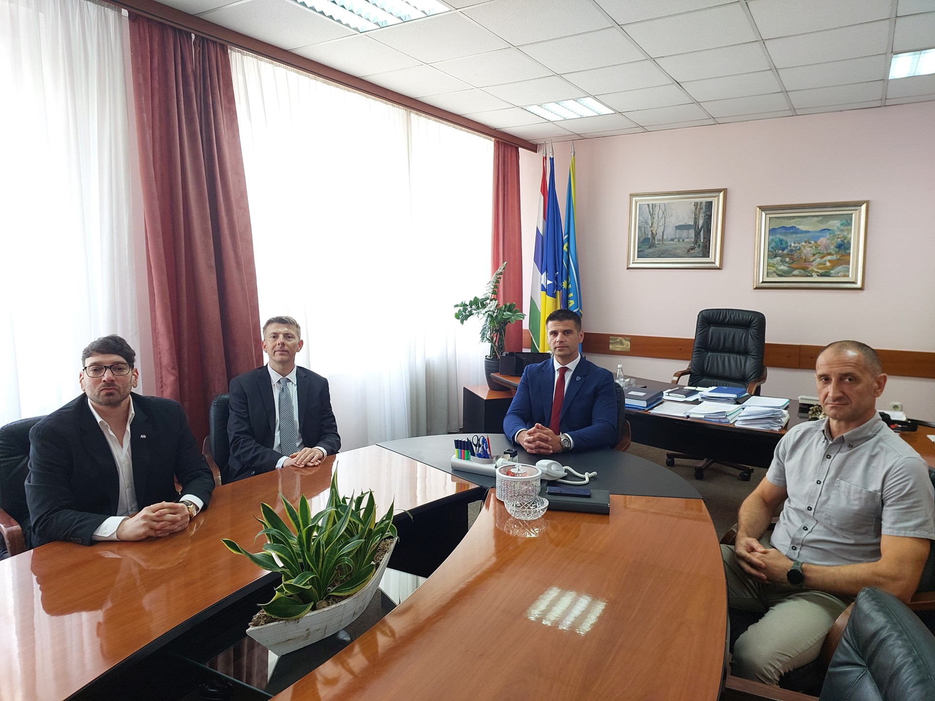 Ministar Marić primio predsjednika Židovske opštine Mostar – MUP HNK